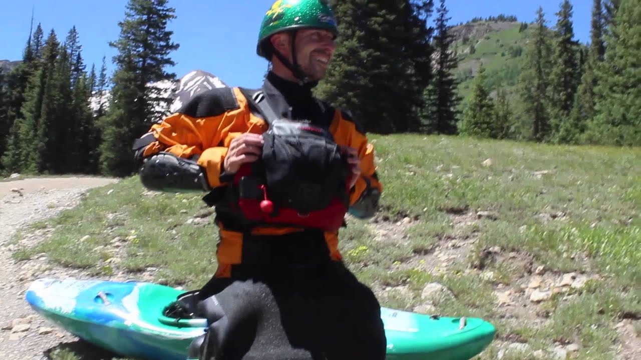 Big Wood Falls on Daisy Creek - YouTube