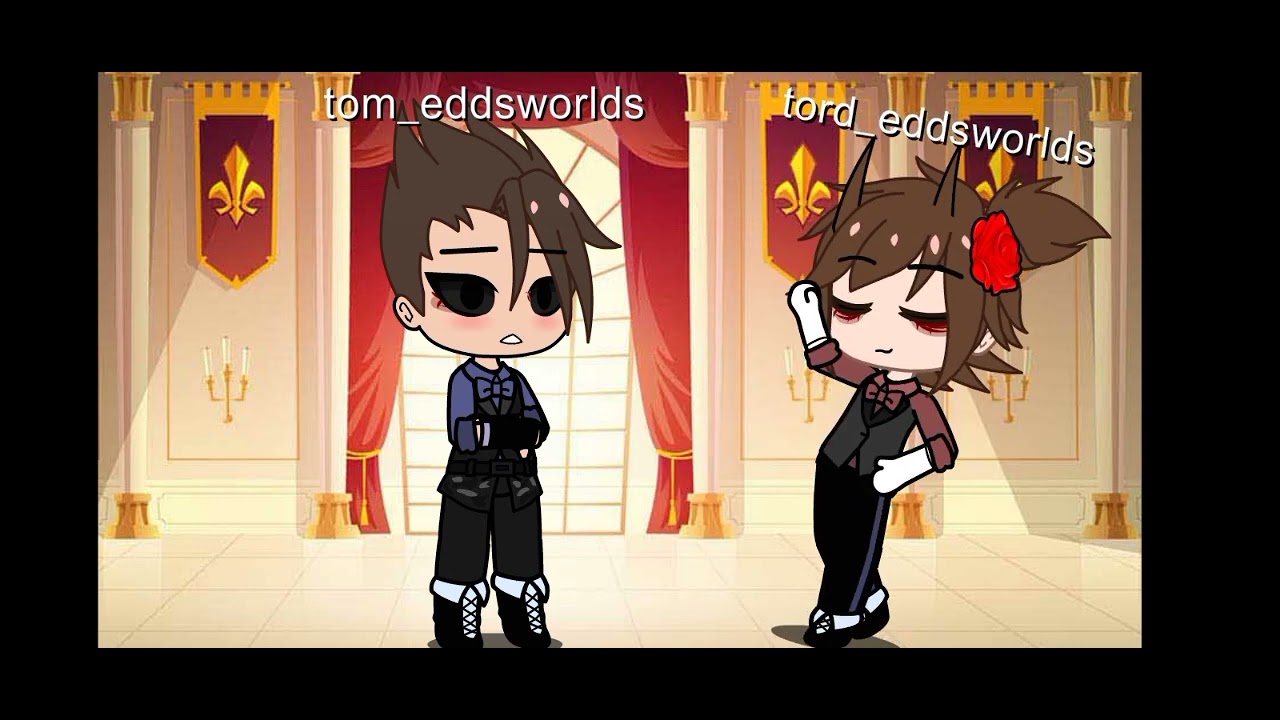 Tom x tord[]gacha club[]eddsworlds dance[]💙 💜 - YouTube