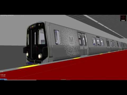OpenBVE Mini Trip: WMATA Red Line Ride to Cleveland Park! - YouTube