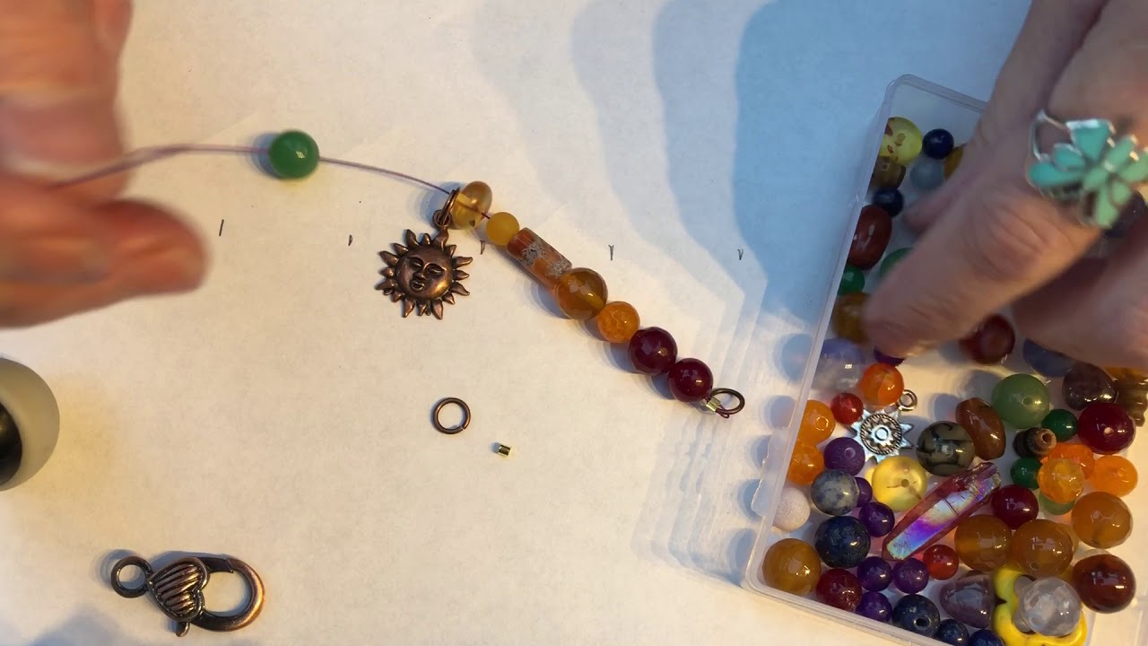 Using Crimp Beads and Tigertail Wire - YouTube