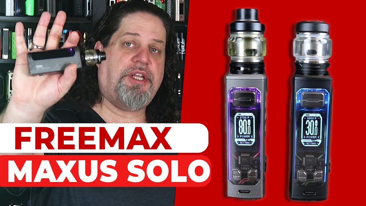 DISCO MOD - Freemax Maxus Solo Kit - YouTube