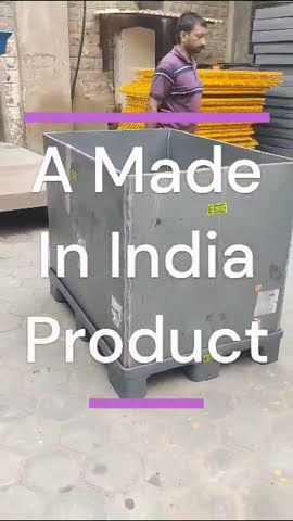 Impact Drop Test on ERCON Plastic Pallet - YouTube