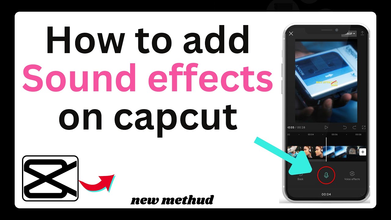 How to add sound effects on capcut | capcut tutorial part 20 - YouTube