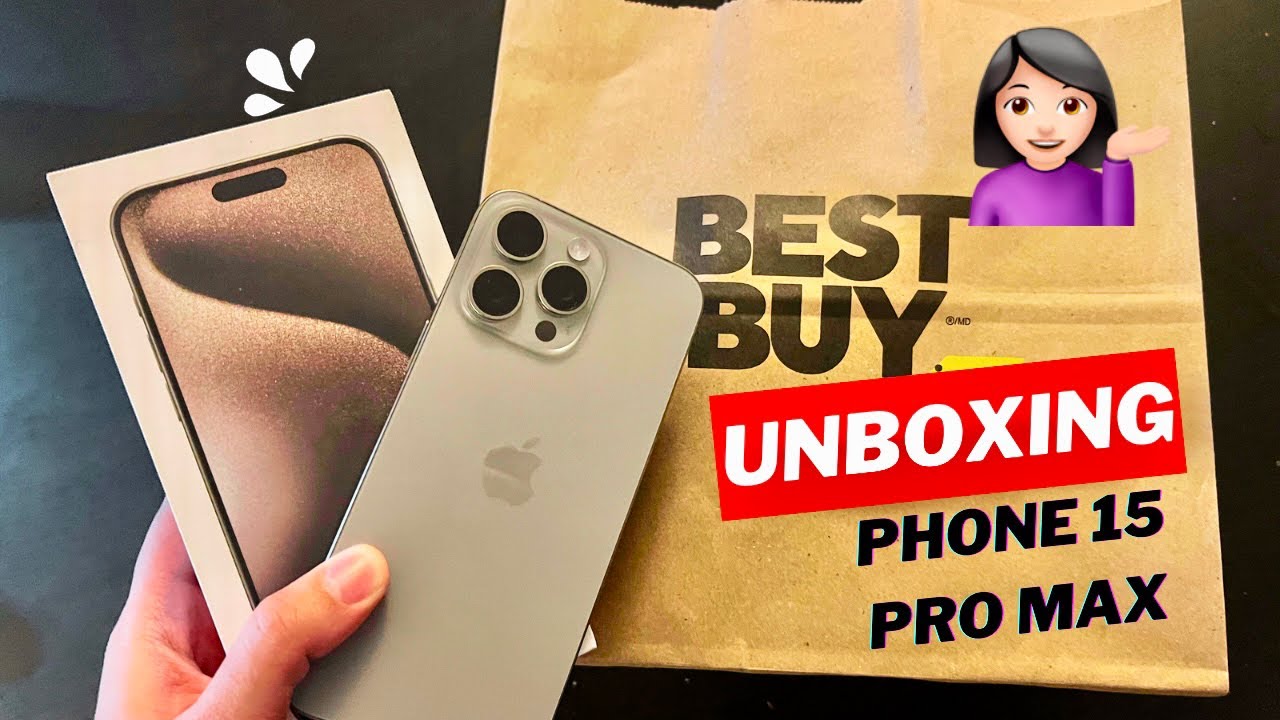 iPhone 15 pro max unboxing | My new iPhone finally | iPhone 15 pro max ...
