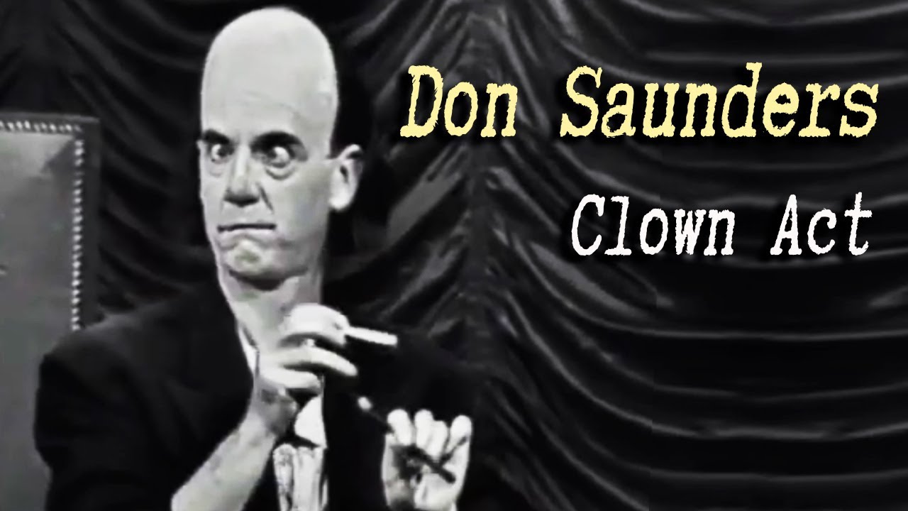 Don Saunders - Clowning (1960) - YouTube