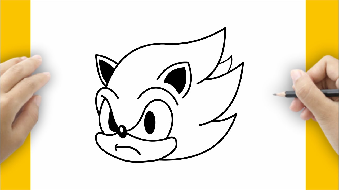 ANGRY SONIC HOW TO DRAW SONIC CHARACTERS - YouTube