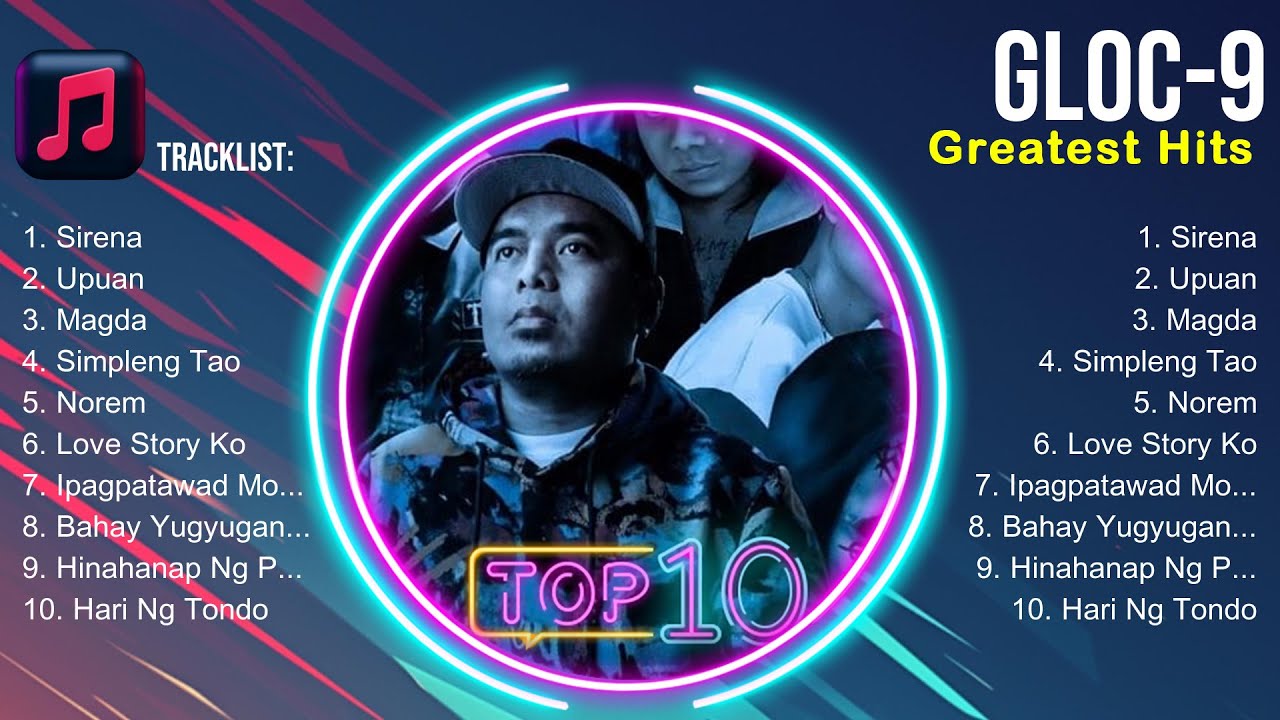 Gloc 9 Album 🍂 ️ Gloc 9 Top Songs 🍂 ️ Gloc 9 Full Album - YouTube