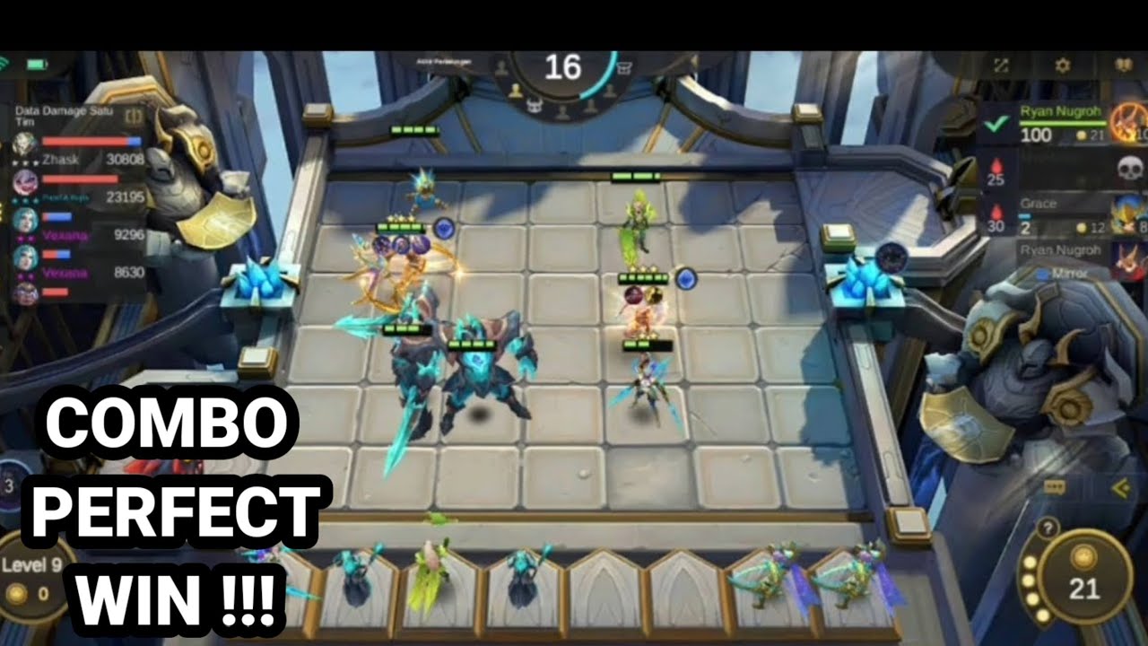 CARA MUDAH PERFECT WIN DI MAGIC CHESS TERBARU ! COMBO TERKUAT DI MAGIC ...