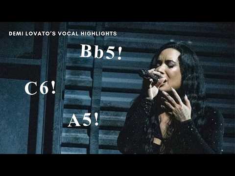Demi Lovato's INSANE High Notes in the \