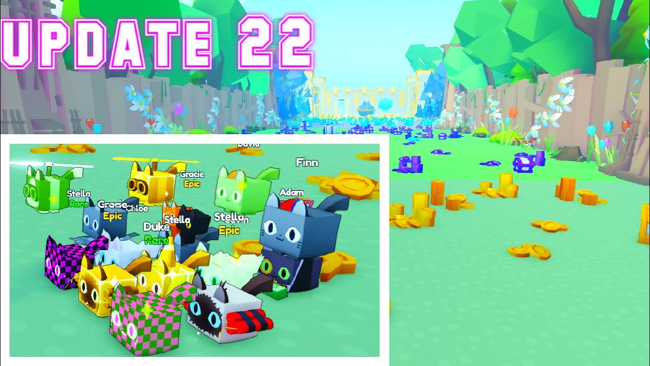 THE CAT WORLD UPDATE! Roblox Pet Simulator X - YouTube