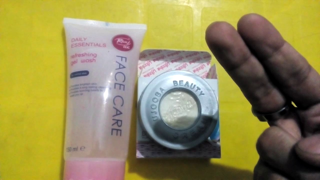 Ujooba beauty cream & rivaj uk face wash - YouTube