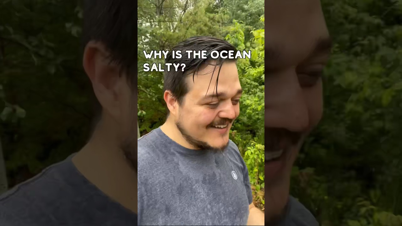 Why is the ocean salty? #sciencefacts #rain #ocean #shorts #salt - YouTube