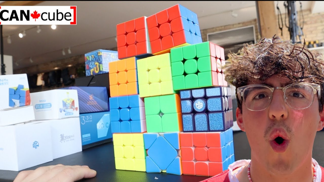 HUGE CanCube UNBOXING! (NEW CUBES) - YouTube
