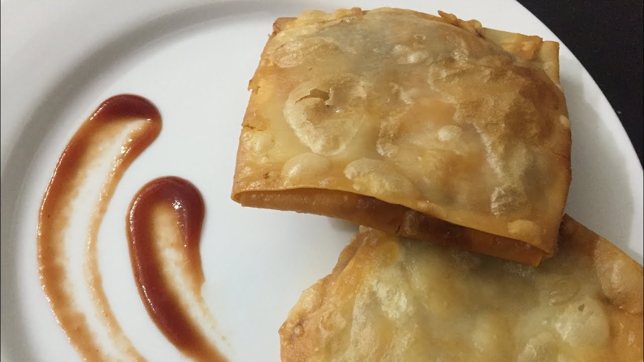 Chicken Squares | Square Samosa | Ramadan Special | DIY Samosa - YouTube