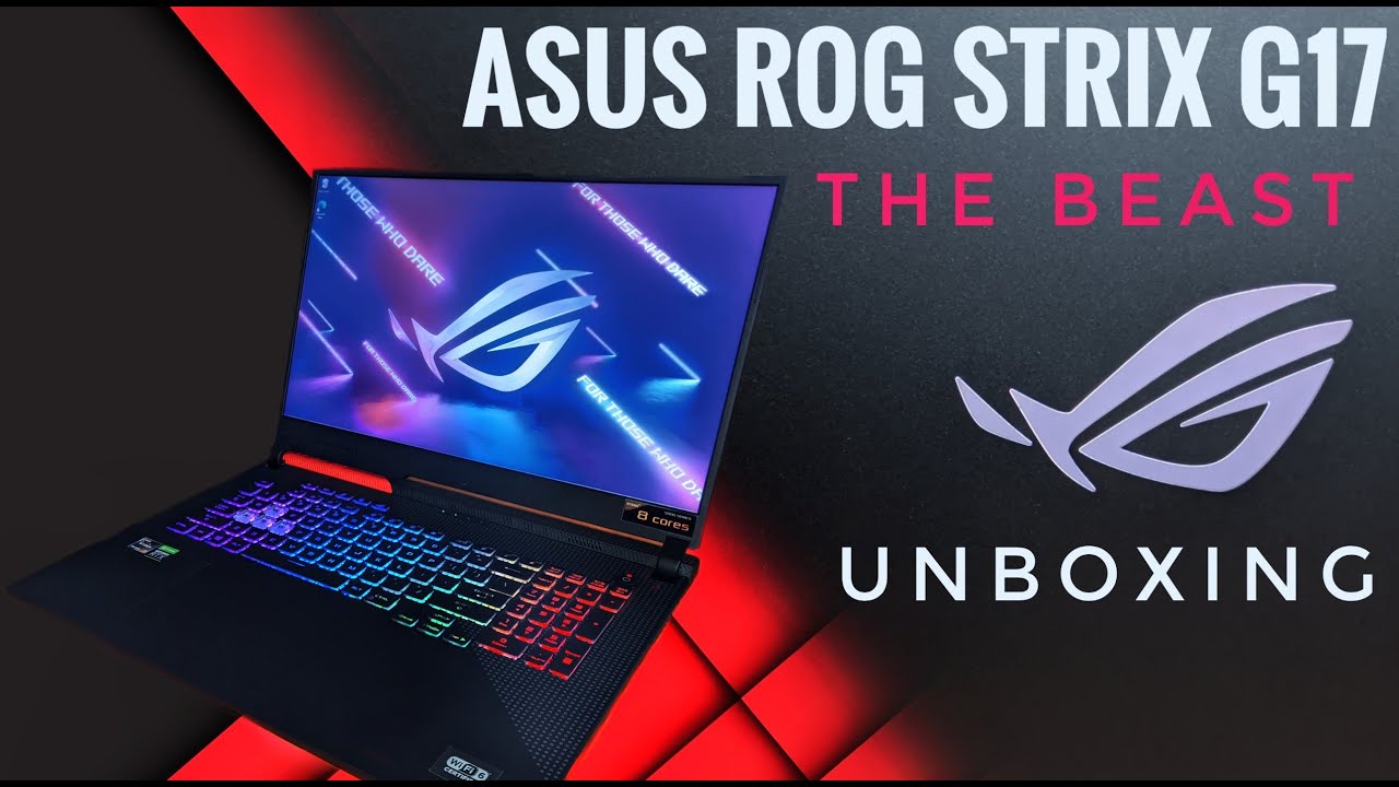 ASUS ROG STRIX G17 (2021) RYZEN 7 5800H RTX 3050🔥🔥🔥 (G713QC) | QUICK ...