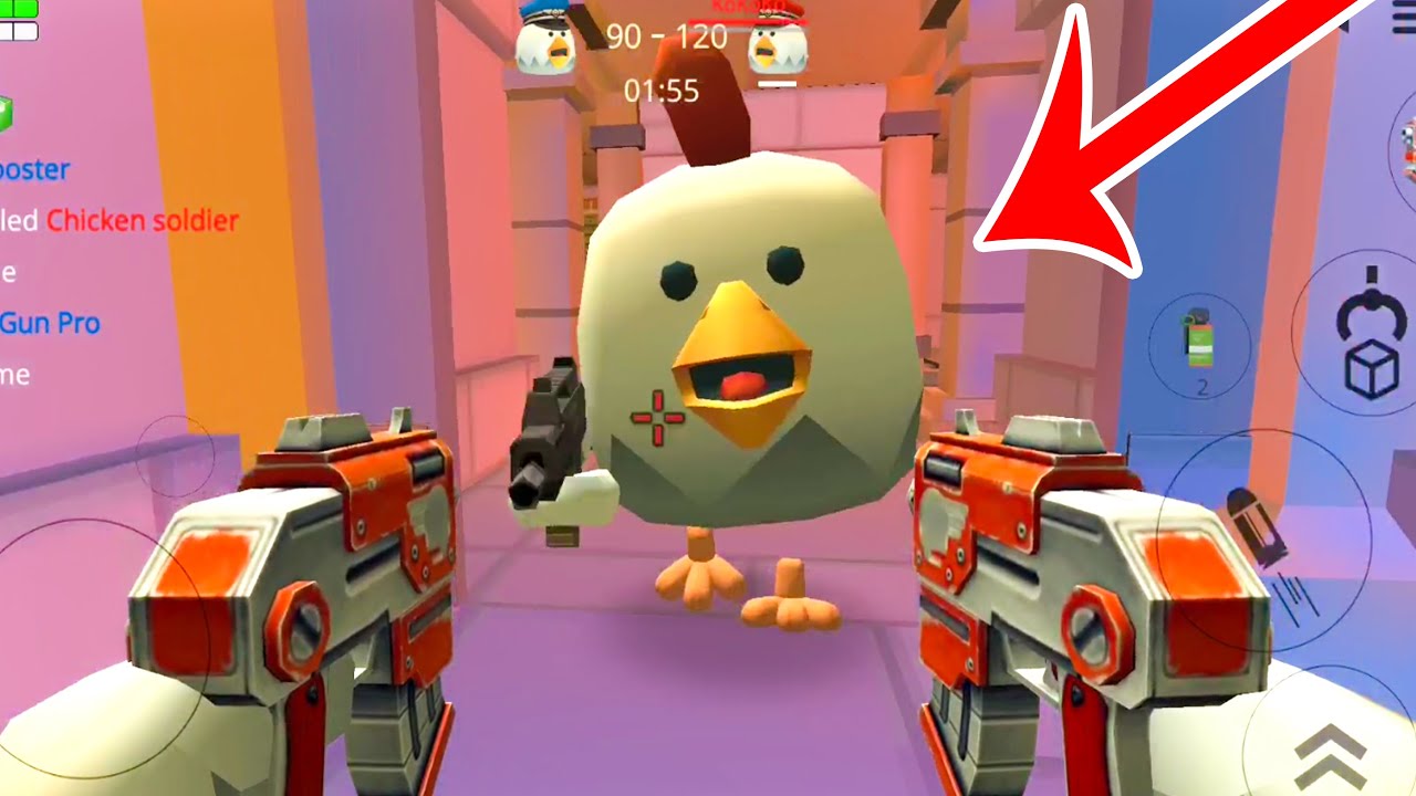 Chicken Gun Game || Pro VS Hacker || Proto07 - Maps || Level # 651 ...