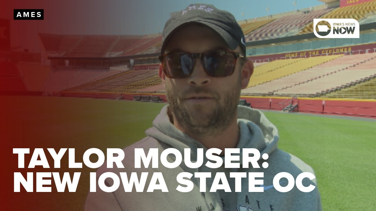 Iowa State's new offensive coordinator Taylor Mouser has been a Cyclone ...