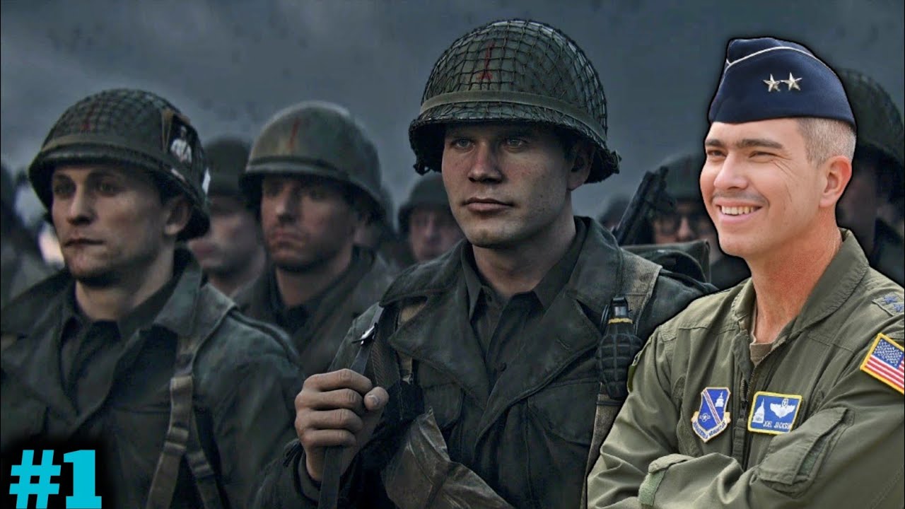 D-Day Landings on the Normandy Beaches | Call of Duty: WWII gameplay ...
