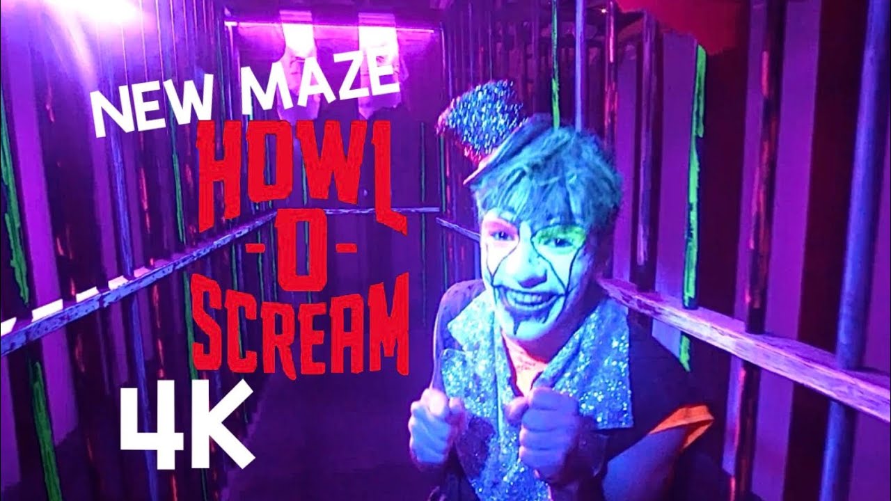 NEW CIRCUS OF THE DAMNED MAZE HOWL O SCREAM 2022 SEAWORLD SAN DIEGO ...