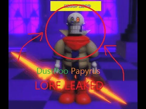 Dustebelf papyrus LORE LEAKED!!!!!!! - YouTube