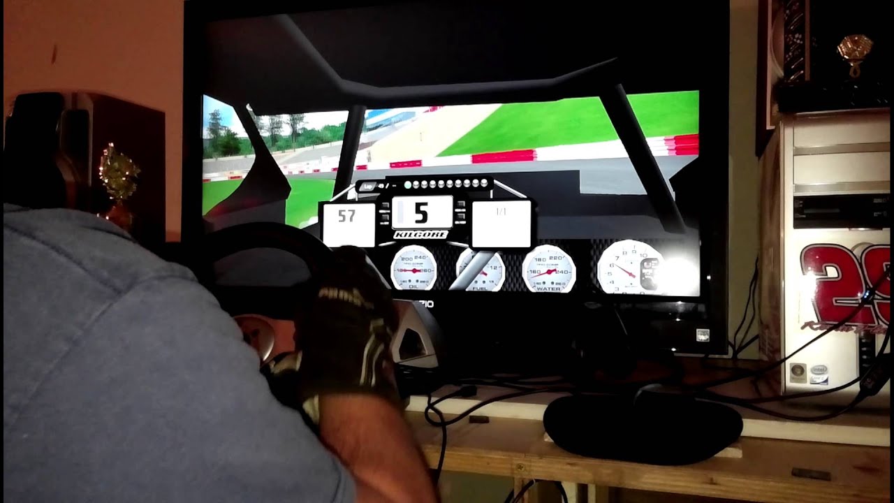 Mod Lite at Bowman Gray (RFactor) - YouTube