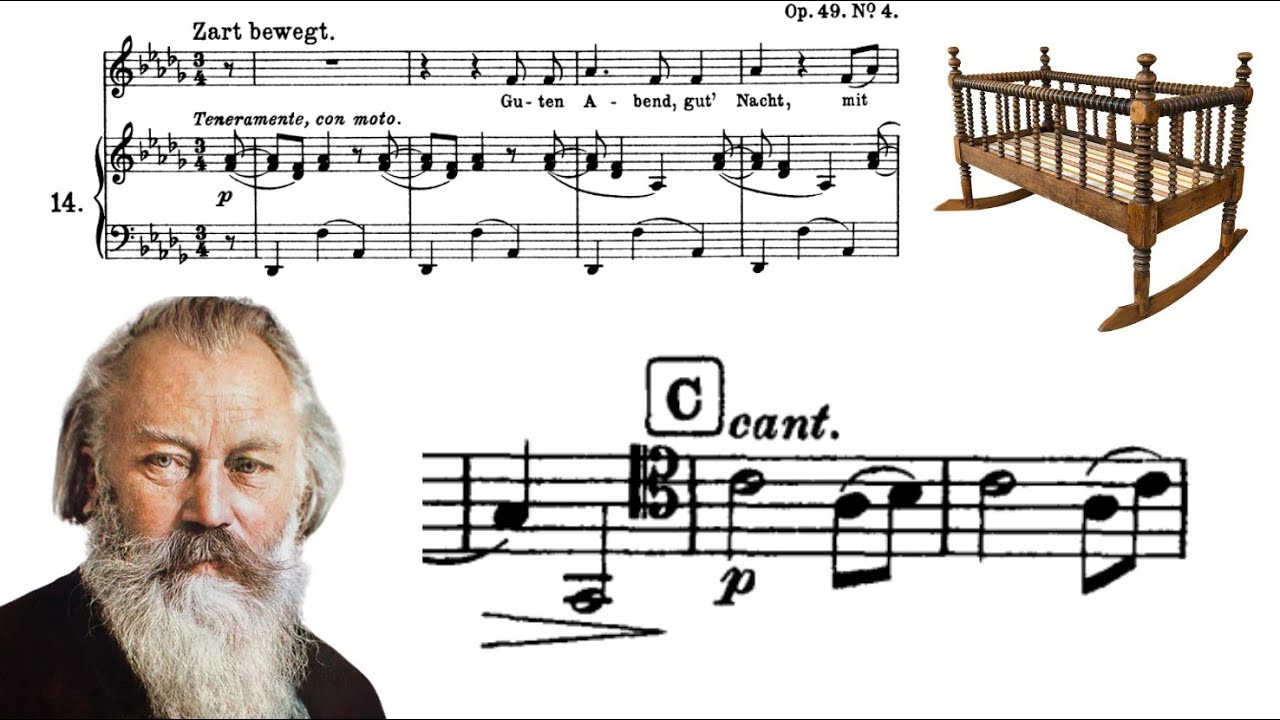 The secret lullabies of Brahms - YouTube