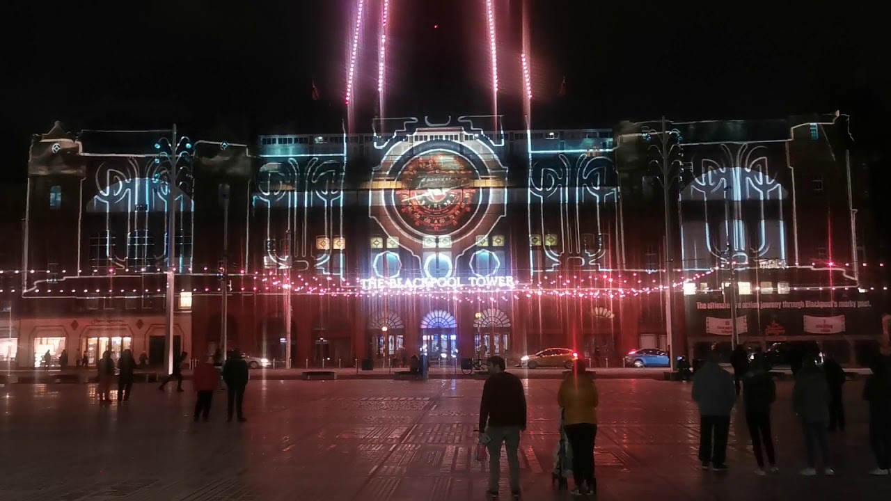 Blackpool Tower projection History Of Blackpool October 2019 - YouTube