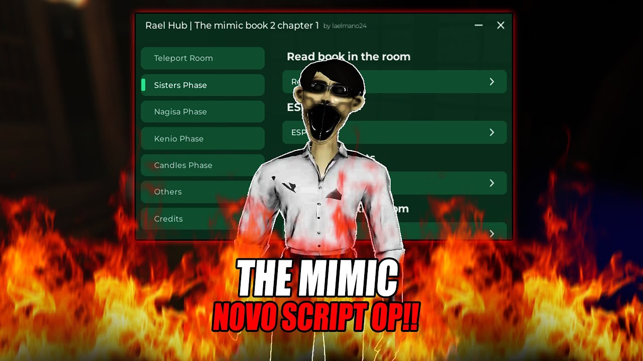 👺- THE MIMIC ROBLOX NOVO SCRIPT OP!! - ESP, TELEPORT, AUTO ESCAPE E ...