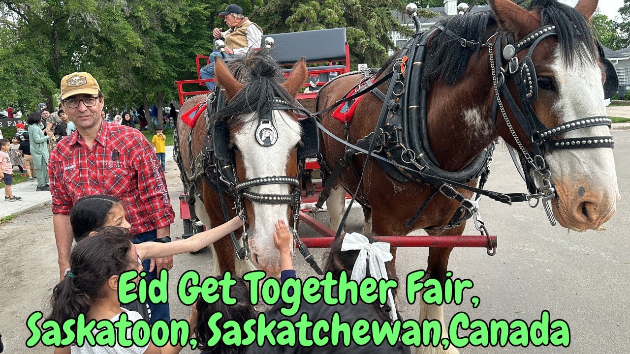 Eid Get Together Fair in Saskatoon, Saskatchewan, Canada - YouTube