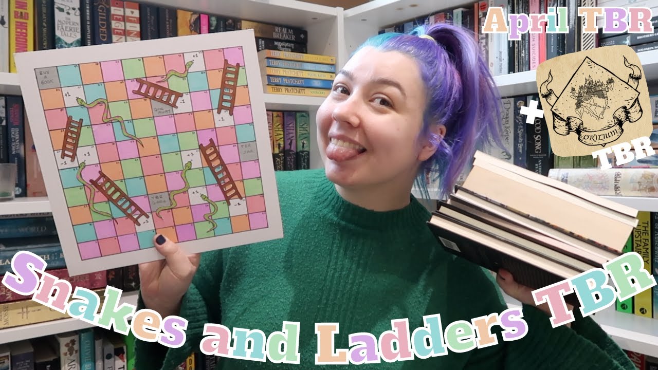 April Snakes and Ladders TBR Game | April TBR + Orilium Readathon TBR ...