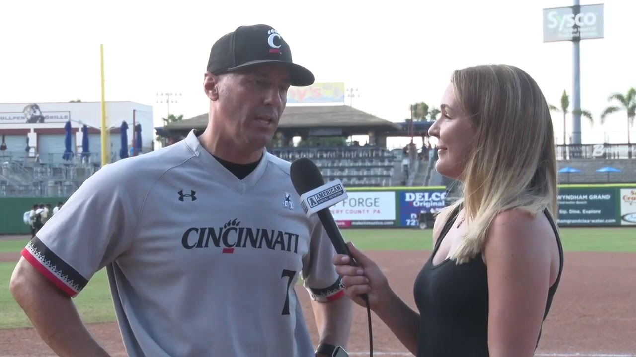 American Baseball Championship - Cincinnati Head Coach Scott Googins ...