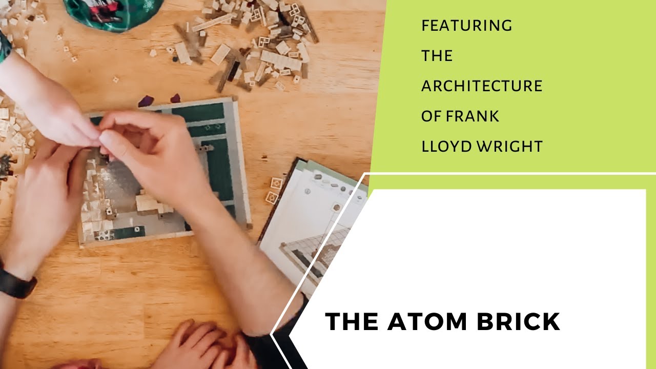 The Atom Brick Building Kits featuring the Architecture of Frank Lloyd ...