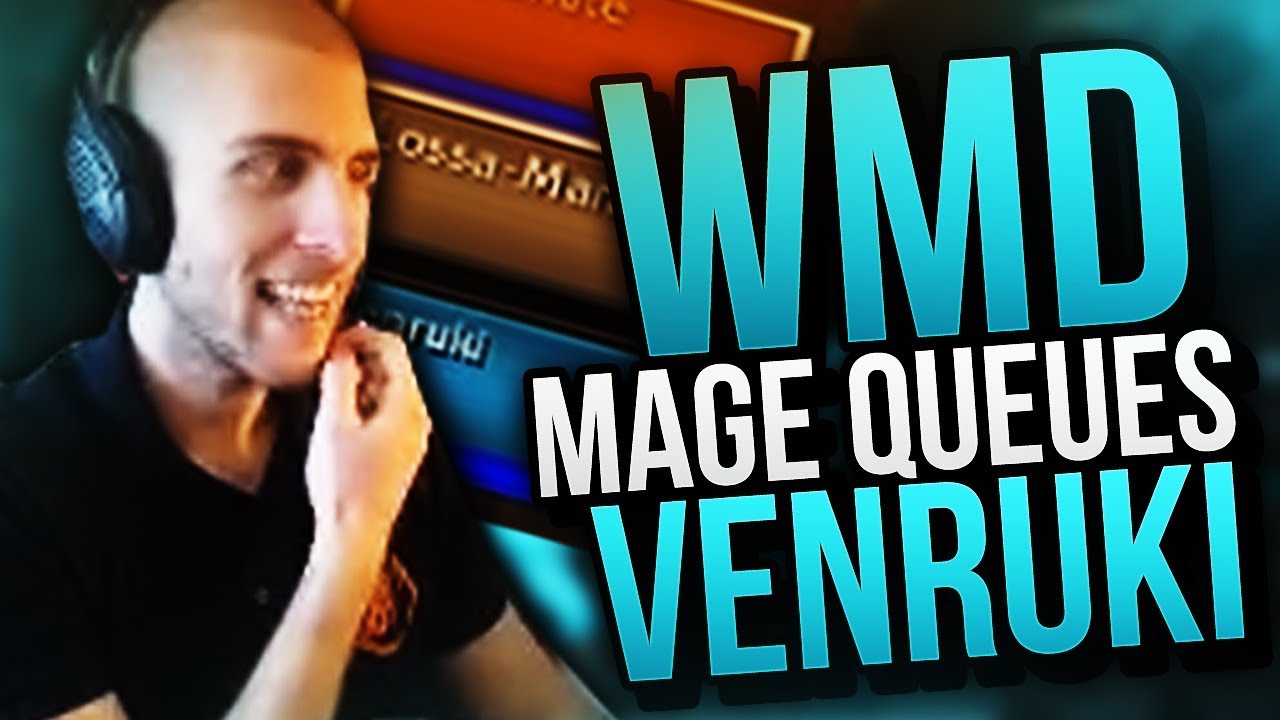 A LITTLE RUSTY? BACK ON MAGE! WMD VENRUKI QUEUES! Legion 3v3 WoW Arena ...