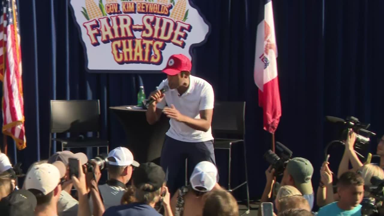 Here's Republican presidential candidate Vivek Ramaswamy rapping to ...