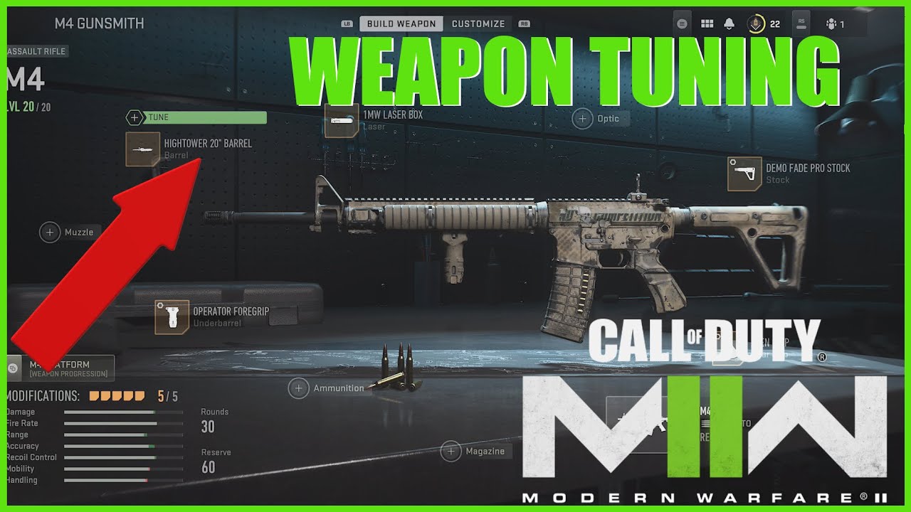 How Weapon Tuning Works MWII | Call of Duty: Modern Warfare II - YouTube
