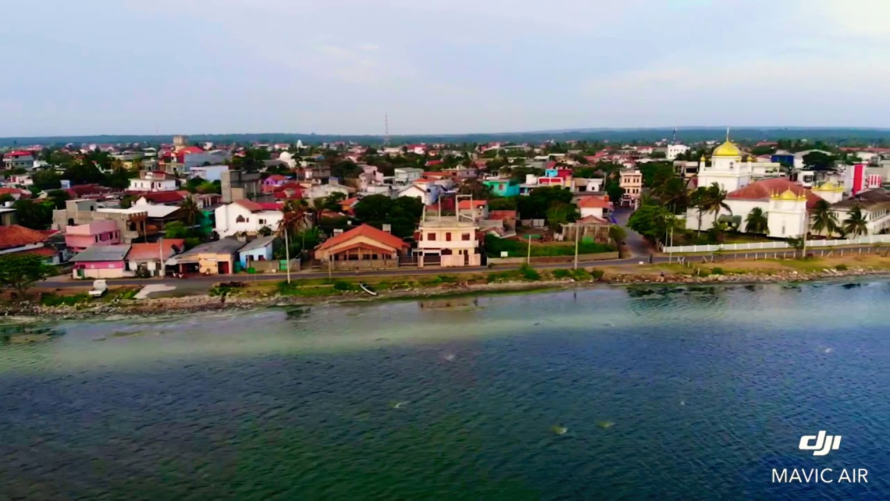 Beautiful Puttalam town *Drone footage* - YouTube