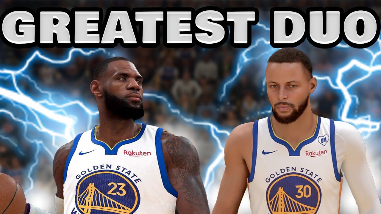 I Paired Up Lebron James And Steph Curry Together! - YouTube