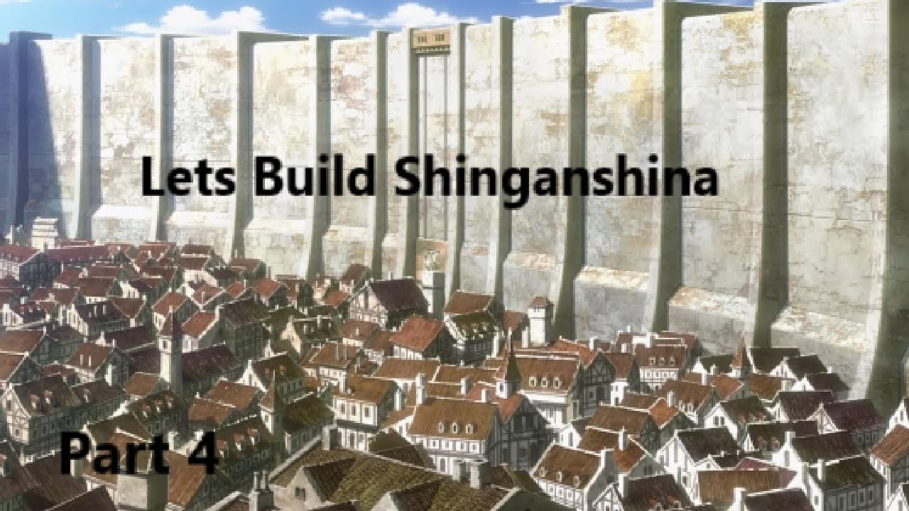 Lets Build Attack on Titan | Shinganshina District part 4 the Gate 4/4 ...