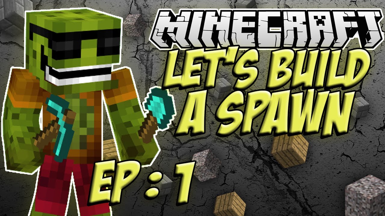 Minecraft :: Vanilla EP1 :: Let's Build A Spawn! (1080p) - YouTube