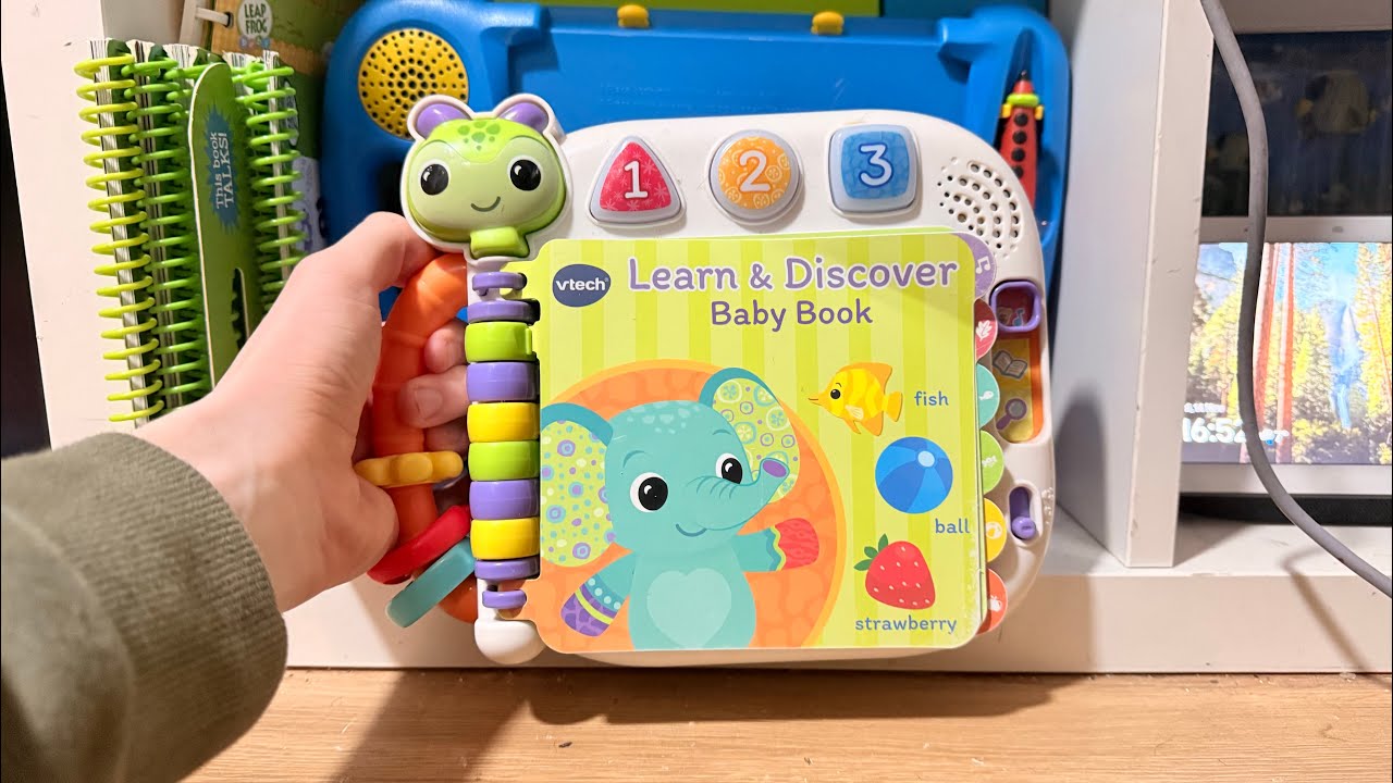 VTech Learn & Discover Baby Book - YouTube