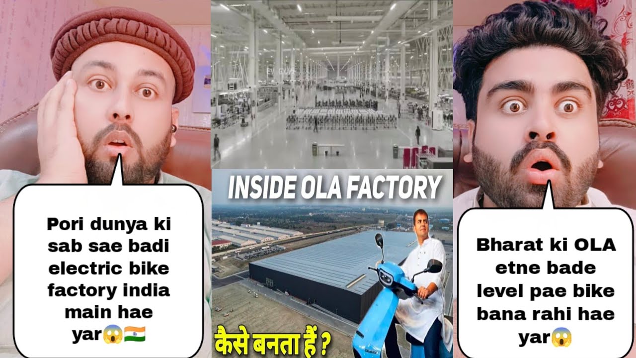 ऐसे बनता हैं Ola electric scooter | inside Ola future factory ...