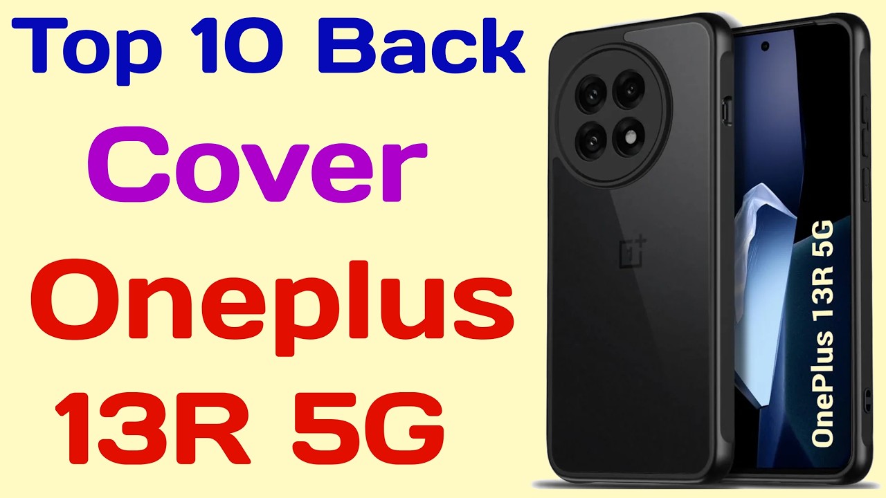 OnePlus 13R 5G Back Cover | Best back cover for oneplus 13r 5g - YouTube
