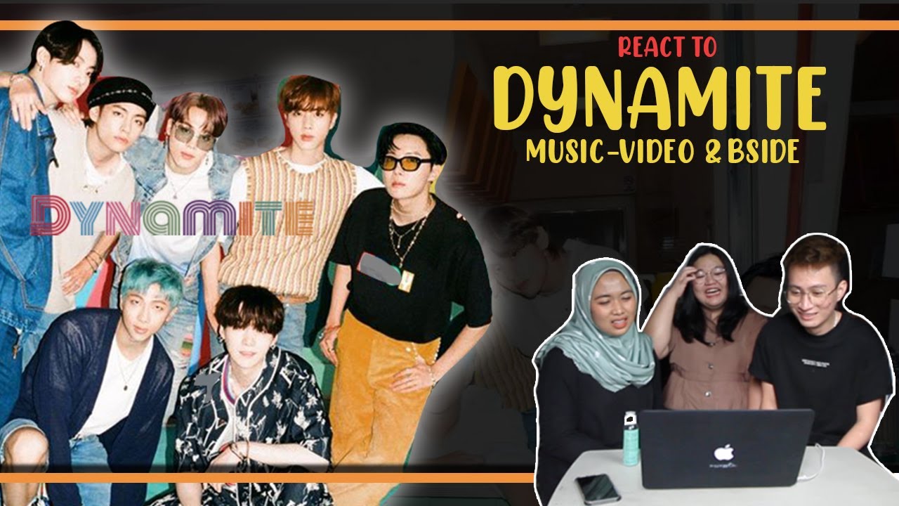 MV NYA ADA DUA, APA BEDANYA?! | REACT TO BTS - DYNAMITE - YouTube