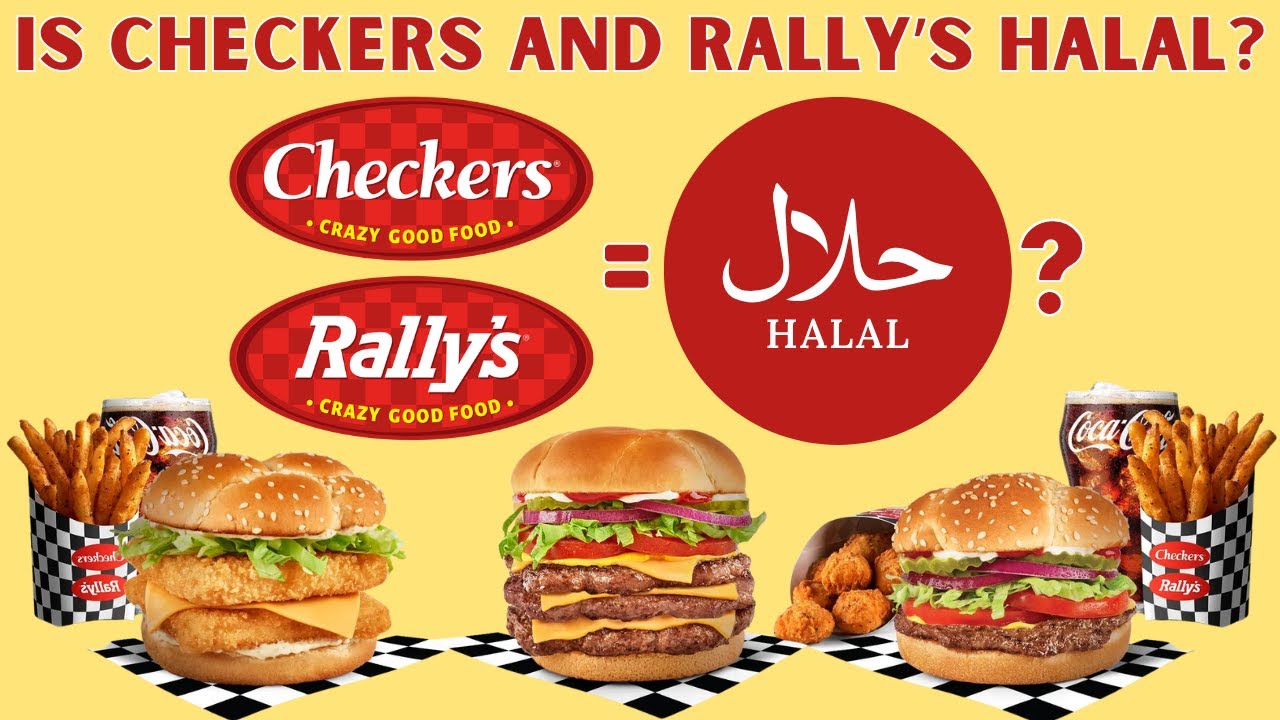 Is Checker's & Rally's halal where you live? 🍔🍟 - YouTube