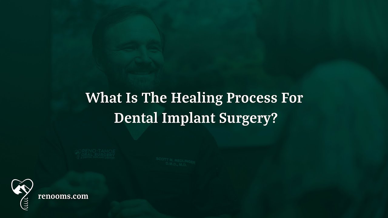 What is the healing process for dental implant surgery? Dr. Redlinger ...