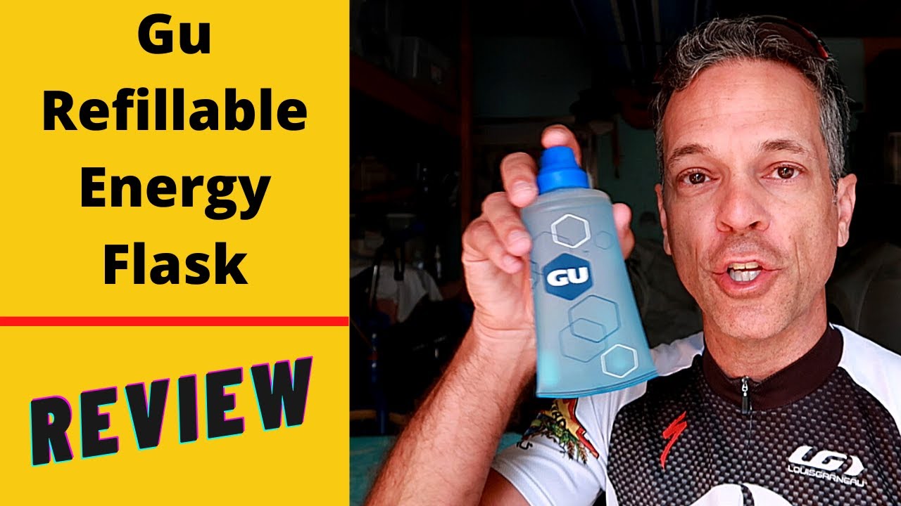 Gu Energy Refillable Flask REVIEW 👈 - YouTube