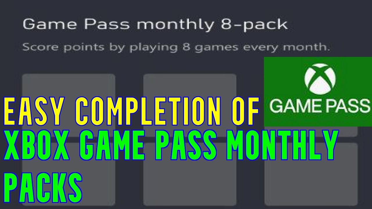 Easy Completion: New Xbox Quest (Daily, Weekly, Monthly 4/8 pack) / How ...
