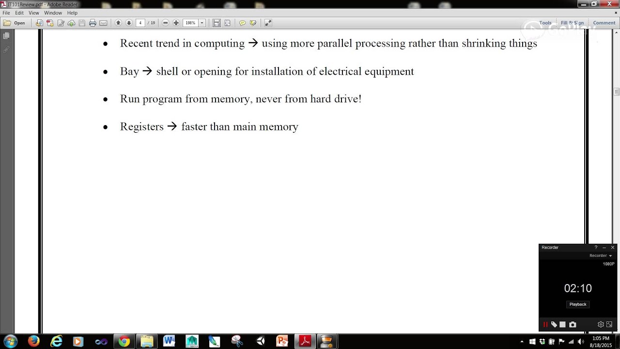 Introduction to Information Technology Tutorial 03 - YouTube