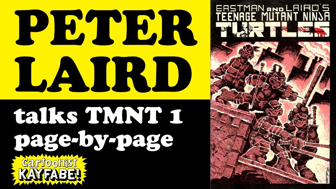 PETER LAIRD goes through Teenage Mutant Ninja Turtles Issue 1 page-by ...