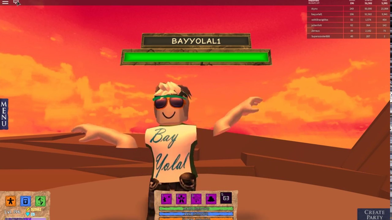 Roblox: Elemental Battlegrounds NIGHTMARE ulti and spell for the first ...